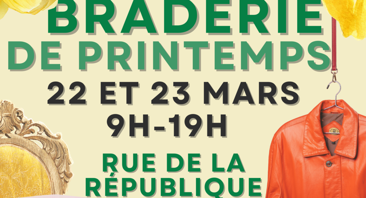 Braderie de printemps - Ville de Saint-Chamond : Ville de Saint-Chamond
